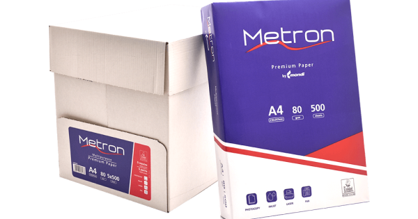 METRON ΧΑΡΤΙ ΦΩΤΟΑΝΤΙΓΡΑΦΙΚΟ Α4 80gsm 500 ΦΥΛΛΑ ΚΟΥΤΙ ΜΕ ΕΞΥΠΝΟ ΑΝΟΙΓΜΑ
